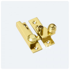 Croft 1035L Reeded Locking Sash Fastener in Brass Black or Bronze ...