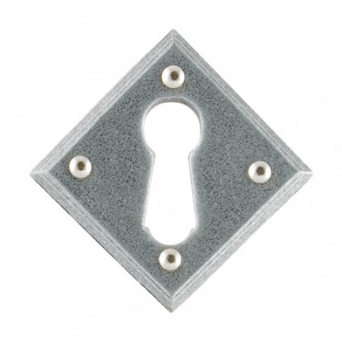 From the Anvil 33613 Diamond Keyhole Escutcheon from Cheshire Hardware ...