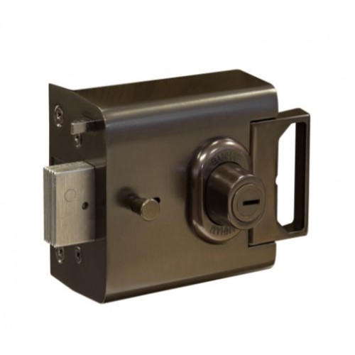 Banham L2000 Automatic Deadlocking Rim Latch in Bronze from Cheshire ...