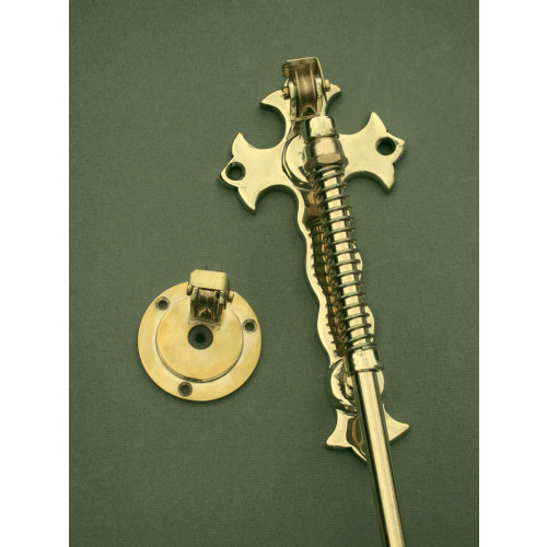 Winchester Gothic Door Bell Pulls in Aged Brass | Door handles & door ...