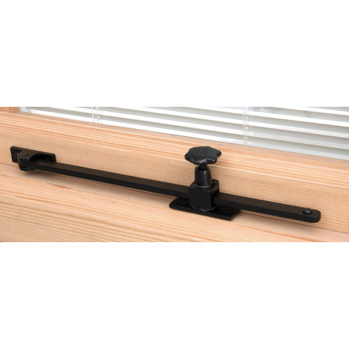 From The Anvil Black Sliding Window Stays | Door handles & door ...