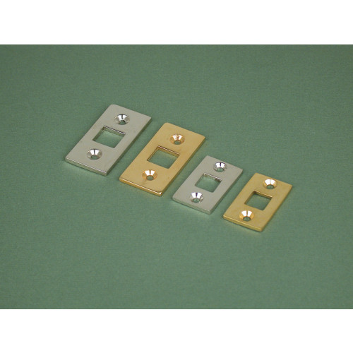 Cheshire Hardware Bolt Strike Plate for arts and crafts door bolt Brass ...