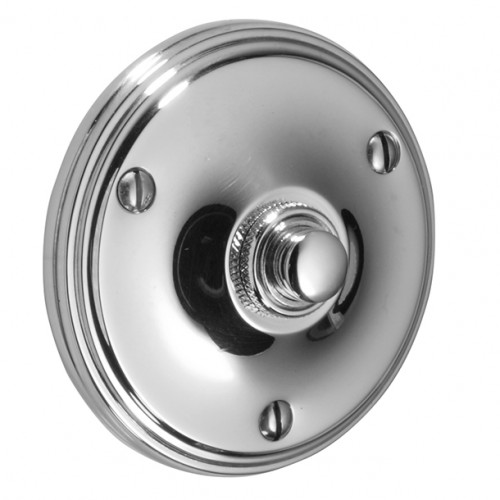 brushed chrome bell push