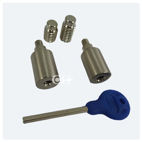 WF18 Sash Window Stops in Satin Nickel | Door handles & door ...