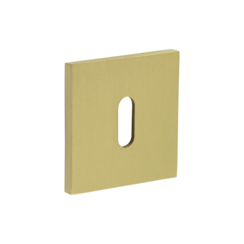 CRT10 Square Key Escutcheons Various Finishes | Door handles & door ...