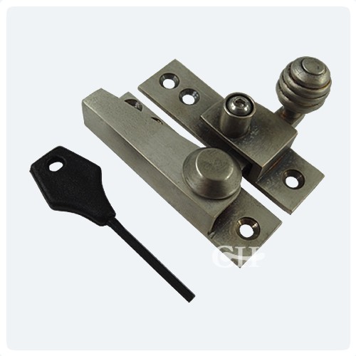 Croft 1035L Reeded Sash Fastener in Chrome Nickel Brass Black or Bronze ...