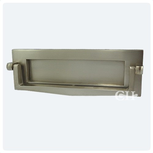 Croft 1643 Letter Plate with Knocker in Chrome or Nickel finishes From ...