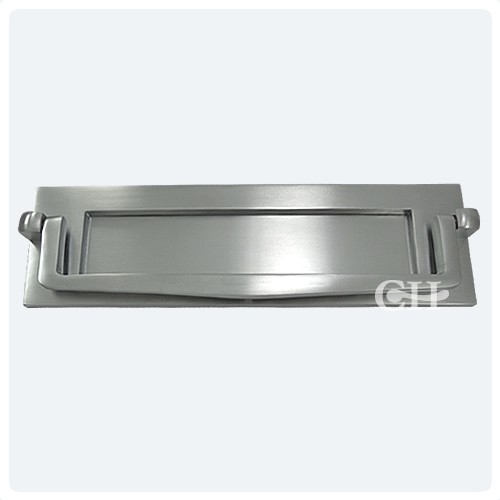 Croft 1643 Letter Plate with Knocker in Chrome or Nickel finishes From ...