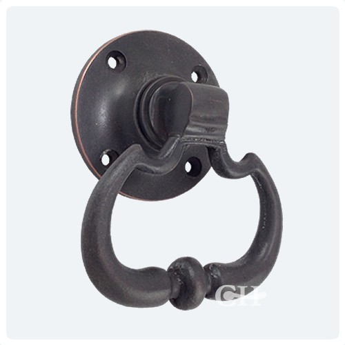 Croft 1717 Dutch Drop Ring Handles. Mortice Knob Handles Brass Bronze ...