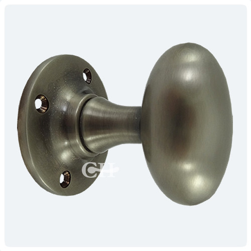 Croft 1754R Oval Rim Door Knobs in Nickel Crome Brass or Bronze from Cheshire Hardware | Door ...