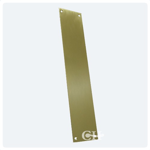 Croft 1758 Door Push Plates in Brass Bronze Chrome Nickel Finishes From ...