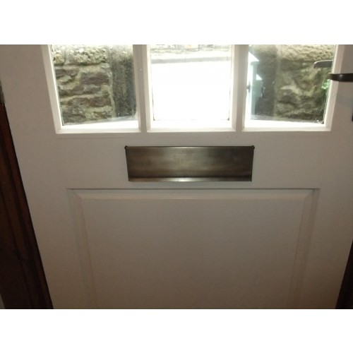 Croft 1808 letter Box Inner Tidy in Brass Bronze Chrome Nickel finishes ...