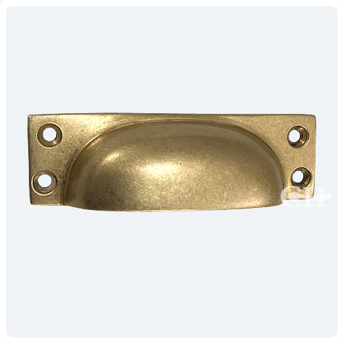 Croft 1821 Cast Drawer Cup Handles in Brass Bronze Black Chrome or ...