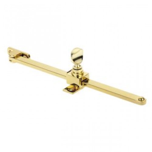Croft 1888 Casement Window Sliding Stays in Brass Bronze Black Chrome ...