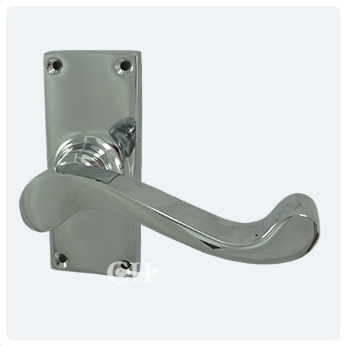 Croft 1906 1907 Lichfield Lever Door Handles Chrome or Nickel from ...