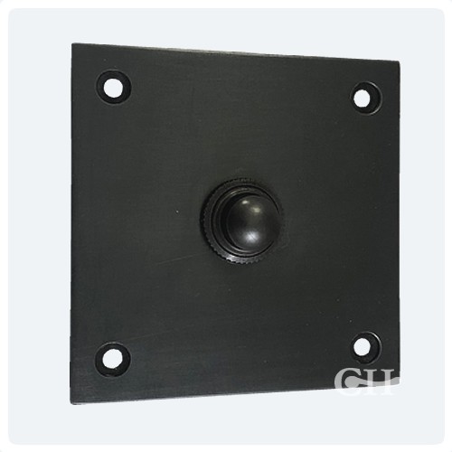 Croft 1911 Square Door Bell Push in Brass Bronze Chrome or Nickel from ...
