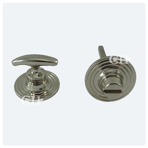 Croft 2237 Reeded Turn And Release in Chrome or Nickel | Door handles ...