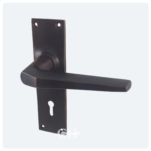 Croft 250 Brockton Latch Lever Handles Brass Bronze Chrome Nickel from ...