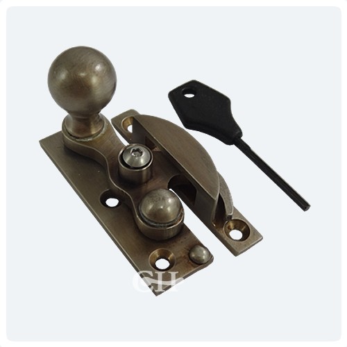 Croft 3466 3466L Sash Window Fastener in Brass Bronze Black Chrome or ...