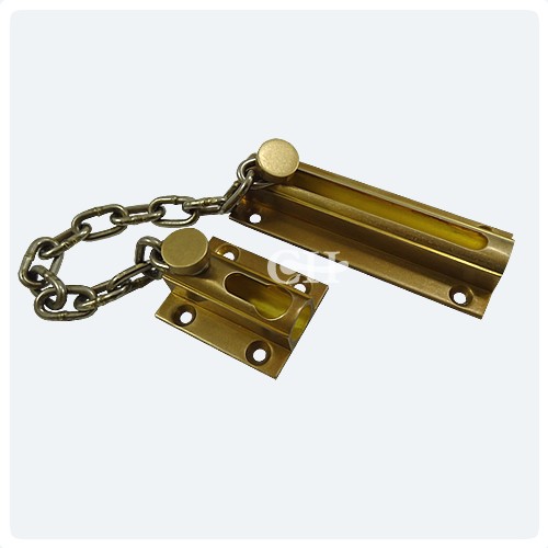 Croft 4559 Heavy Door Chains in Brass or Bronze with a Locking option ...