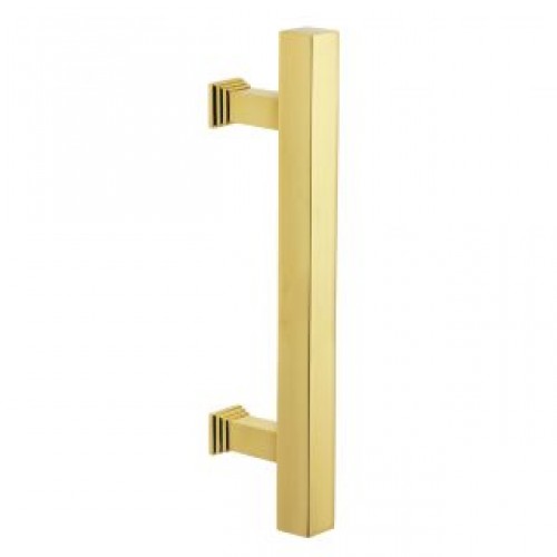 Croft 6384SQ Modern Square Door Pull Handles in Bronze Brass Chrome or ...