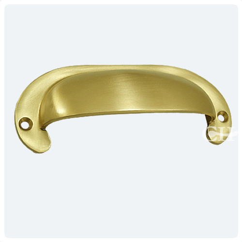 Croft 6427 Cast Drawer Cup Handles in Brass Bronze Black Chrome or ...