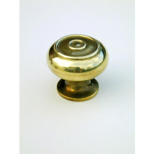 Small Bloxwich Period Cupboard Knobs Aged Brass from Cheshire Hardware ...