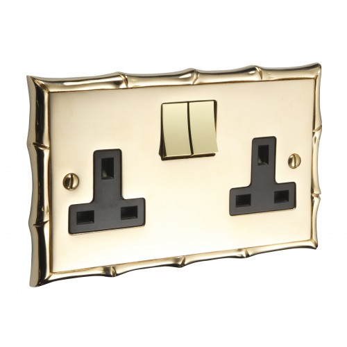 gold chrome plug sockets