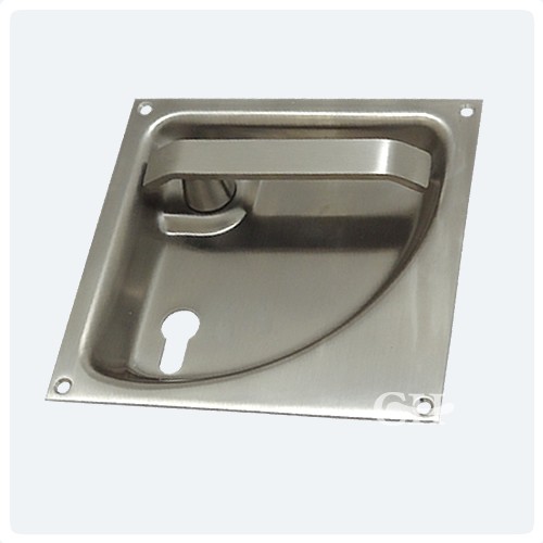 5061 Flush lever Door Handles for Collapsable or Folding Doors in ...