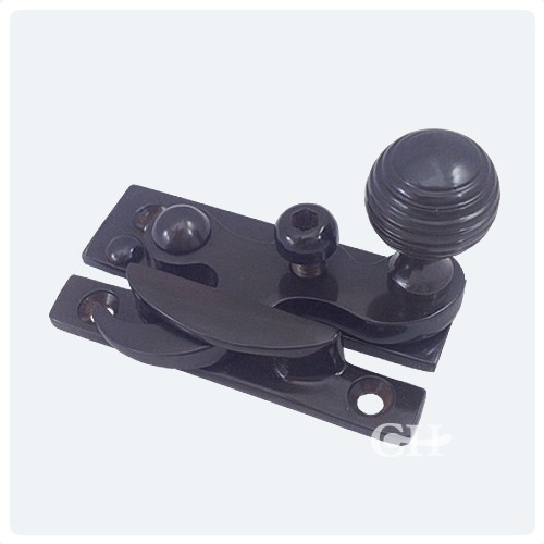 British Handmade Lockable Sash Reeded Fasteners in Brass Bronze Chrome ...