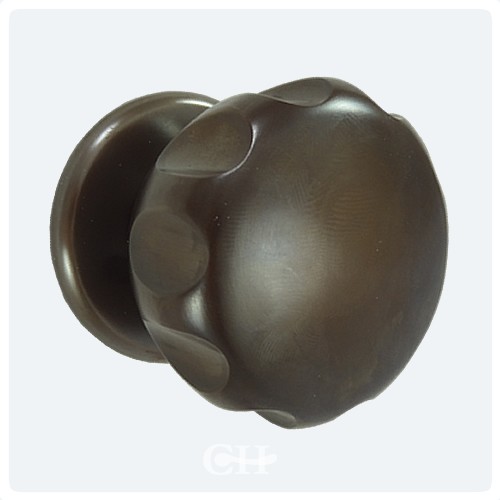 British Handmade Knurled Finger Grip Mortice Door Knobs in Nickel ...