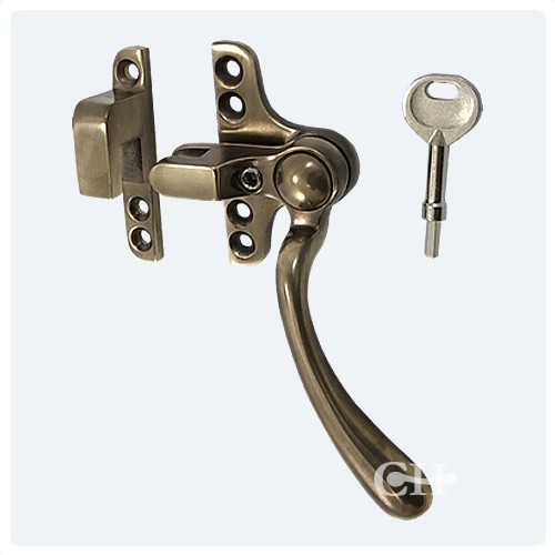 British Handmade Metal Window Handles in Brass Bronze Chrome or Nickel ...