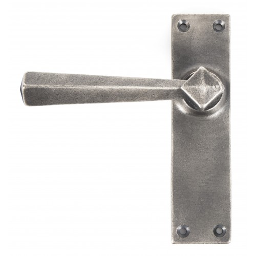 From The Anvil 73116 Straight Lever Handles on Latch Backplate from ...