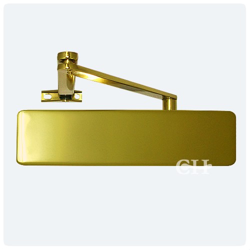 Geze TS4000 Overhead Door Closers with Backcheck in Polished Brass PB ...