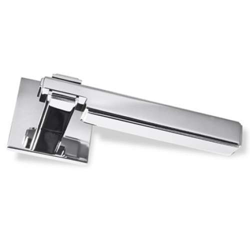 Henry Blake Art Deco Lever Handles On Square Rose in Brass Bronze ...