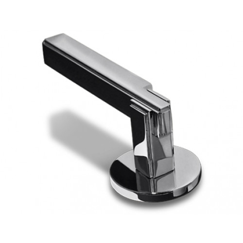 Henry Blake Art Deco Lever Handles On Rose in Brass Bronze Chrome or ...