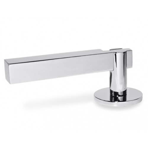 Henry Blake Art Deco Lever Handles On Rose in Brass Bronze Chrome or ...