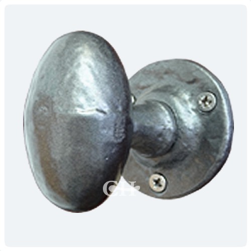 Kirkpatrick 1550 Oval Door Knobs In Black Argent or Pewter From Cheshire Hardware | Door handles ...