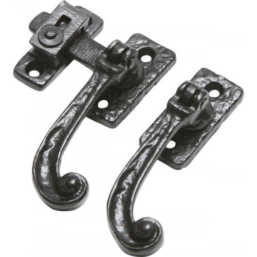Kirkpatrick 2723 Black Argent Or Pewter Lockable Casement Fasteners ...