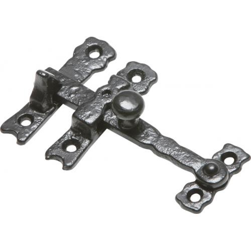 Kirkpatrick 3614 Surface Latch Bar in Black Argent Or Pewter Finish ...