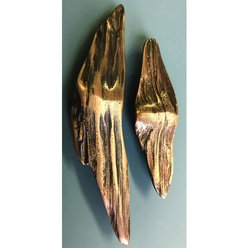 Philip Watts Driftwood Cupboard Door Handles Aluminium Brass Or Bronze ...