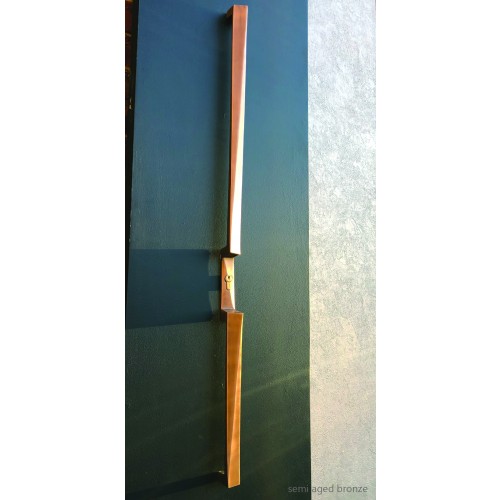 Philip Watts Facet 1000 Door Pull Handles Aluminium Brass Or Bronze ...