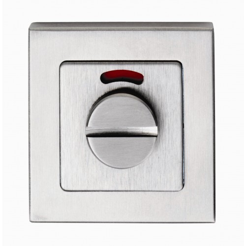 Square Satin Stainless Steel Turn and Release | Door handles & door ...