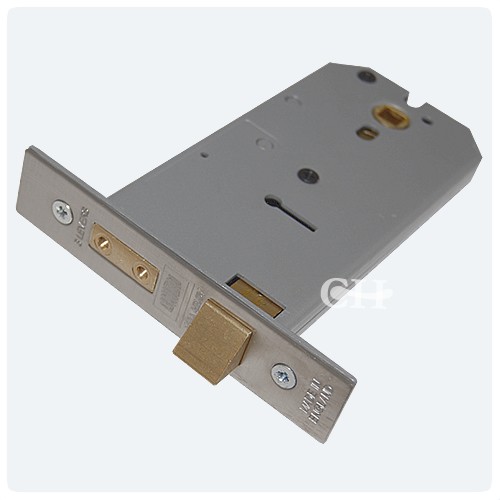 Union 2077 3 Lever Horizontal Mortice Lock in Satin Chrome | Door ...