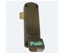 Push Pad Panic Latch in Old Penny Bronze Finish from Cheshire Hardware ...