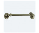 Croft 1951 Silent Pattern Cabin Hooks in Brass Bronze Chrome Nickel from Cheshire Hardware ...