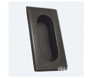Croft 2130 Sliding Door Flush Pulls in Black Brass or Bronze | Door ...